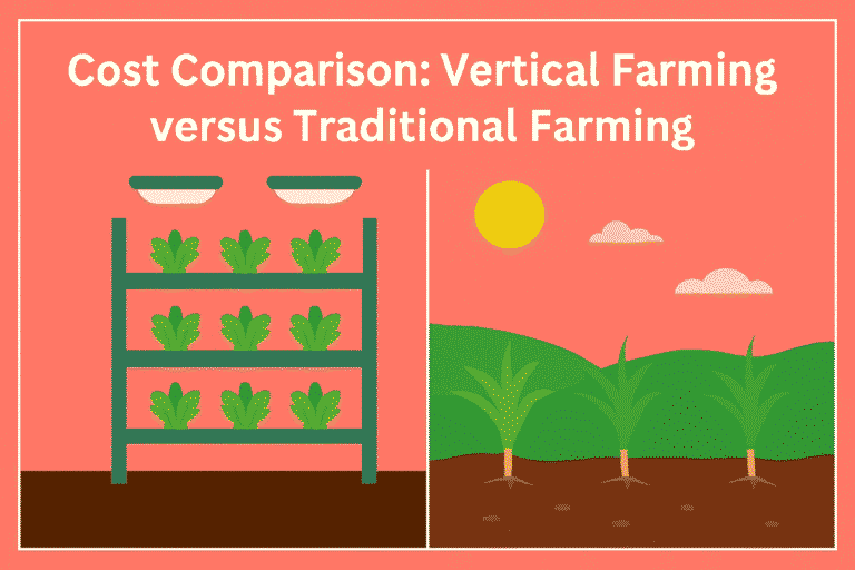Vertical Farming vs Traditional Farming Costs